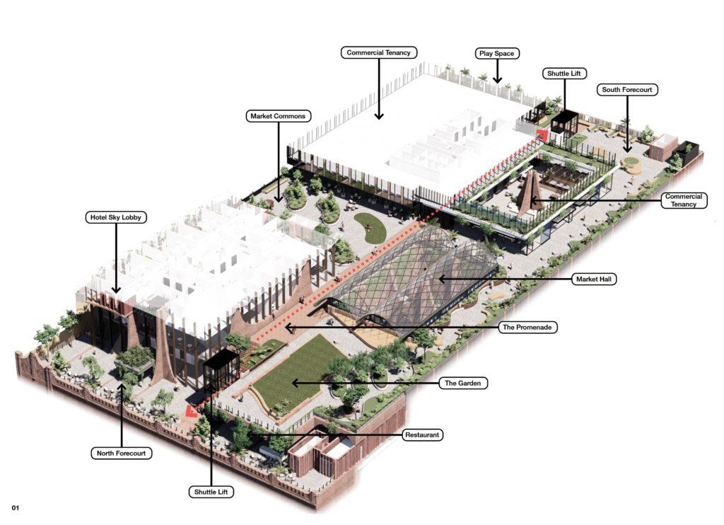 Adelaide Central Market Arcade redevelopment – Market Square | Woods Bagot