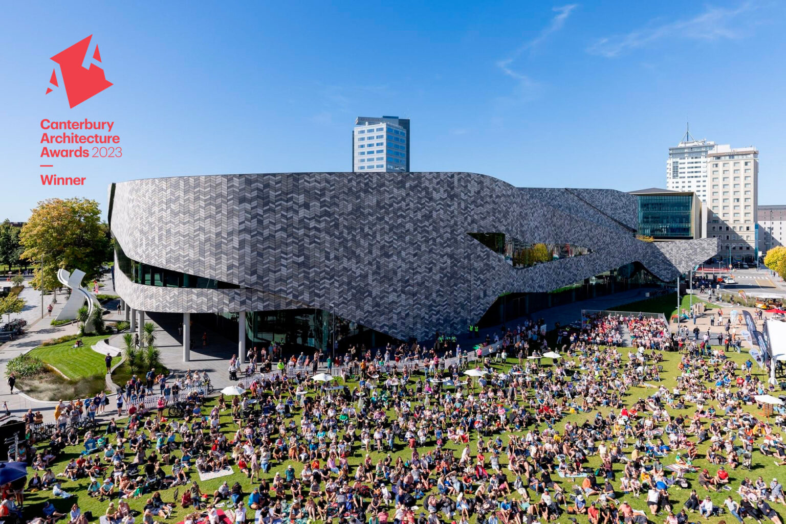Te Pae Christchurch Convention Centre awarded for Public Architecture ...
