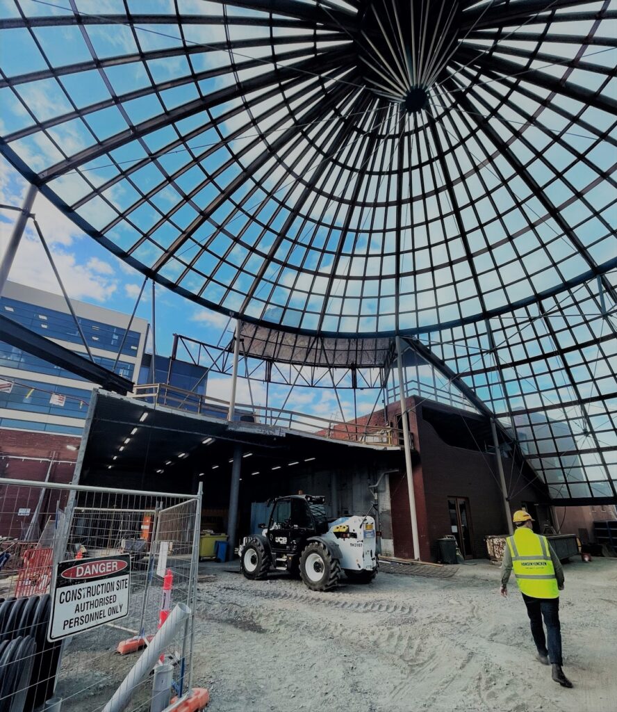 Progress on restoration of former Forestry Tasmania building | Woods Bagot