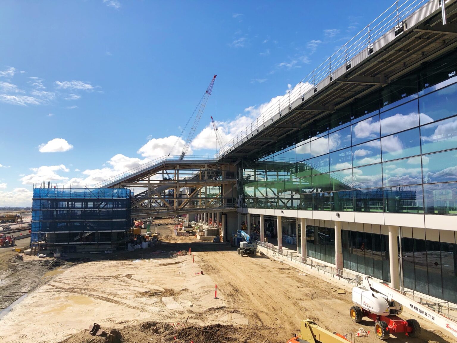 Construction on Western Sydney International Airport reaches halfway ...