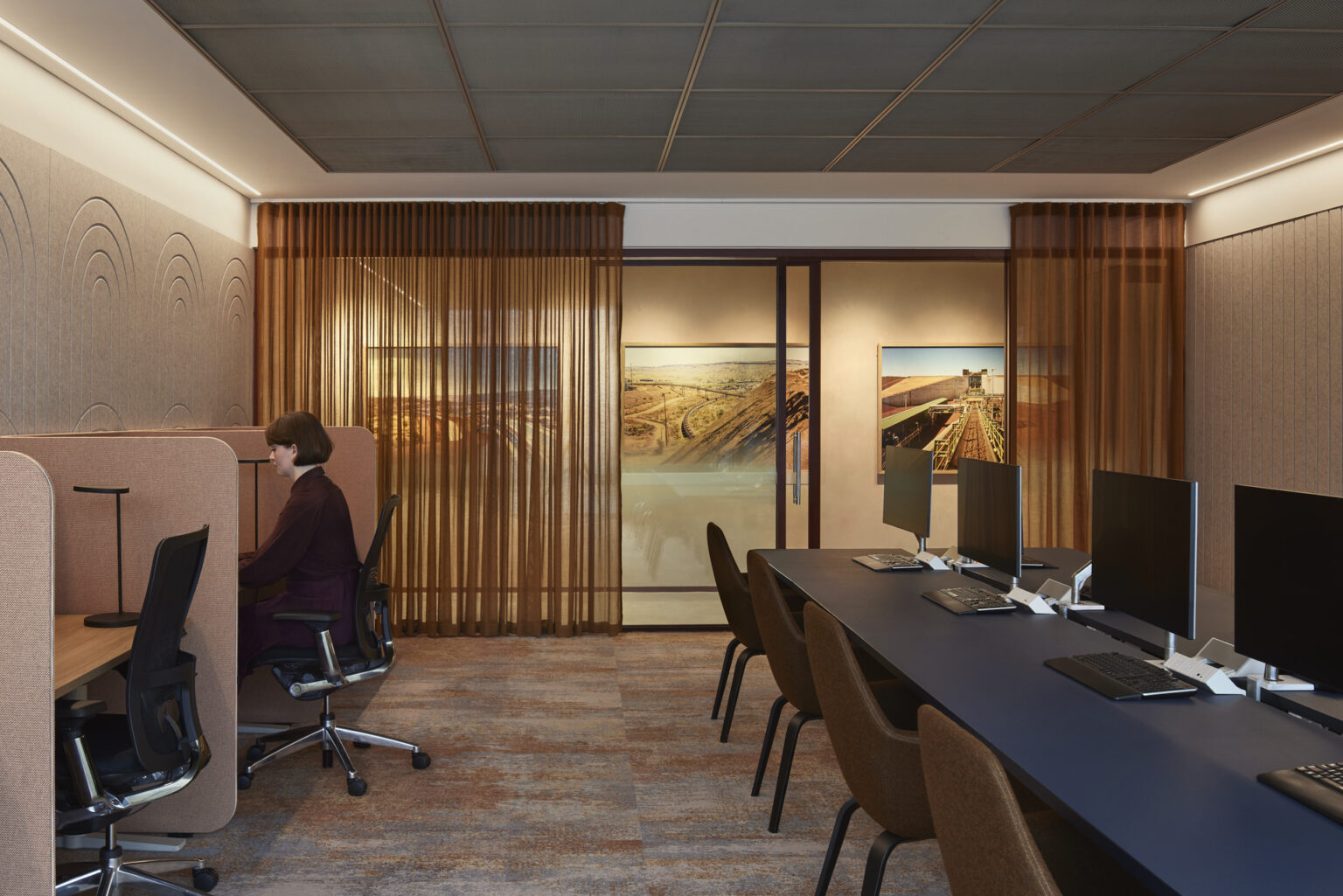 Tonal oasis: BHP Melbourne | Woods Bagot